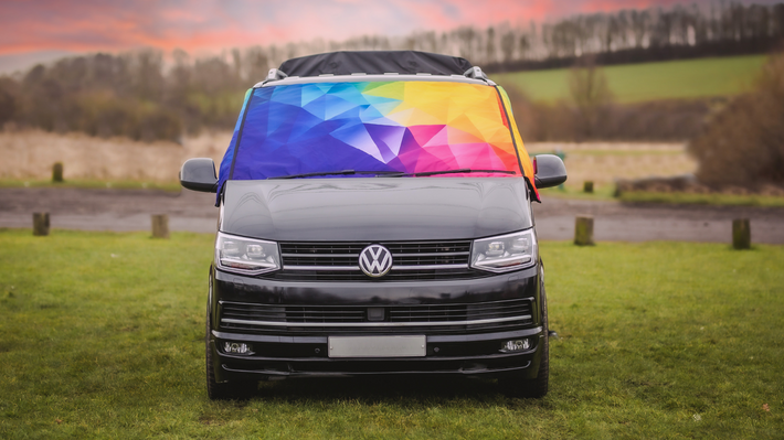 Customised Campervan Windscreen Covers - Custom Camping UK