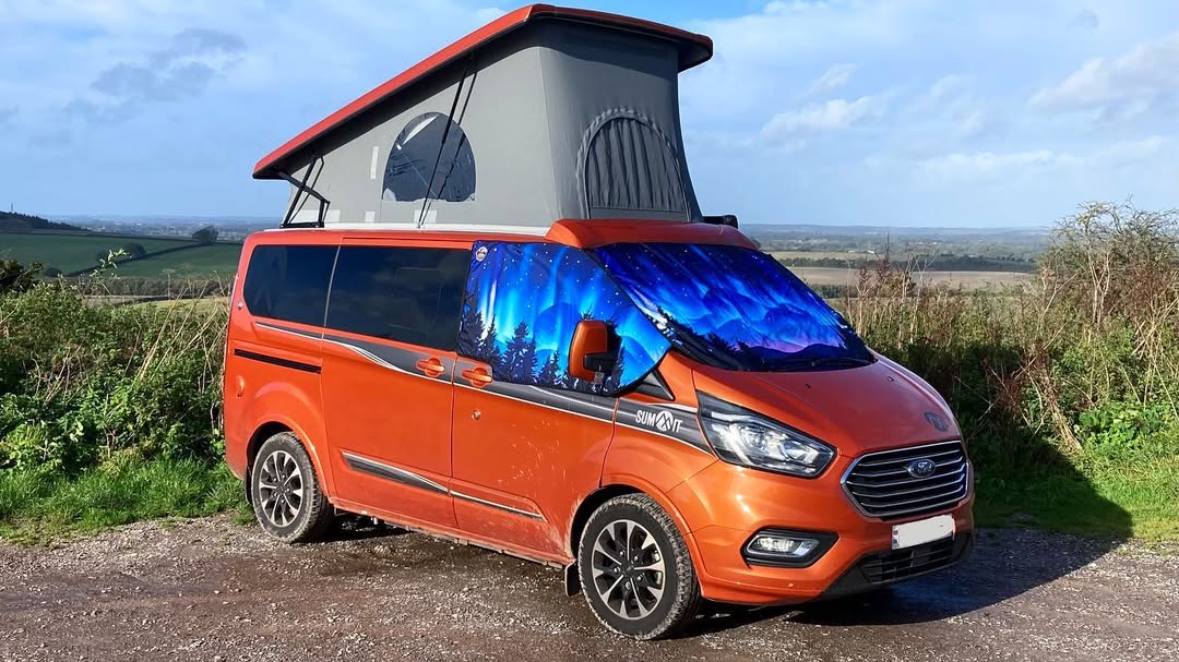 Ford Transit Custom Windscreen Cover- Custom Camping UK
