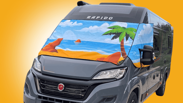 Customised Campervan Windscreen Covers - Custom Camping UK