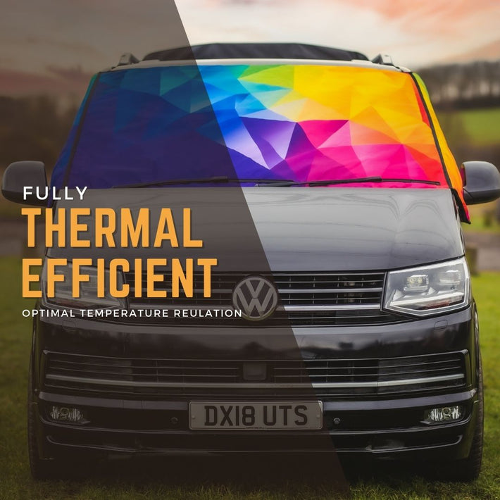 Customised Campervan Windscreen Covers - Custom Camping UK